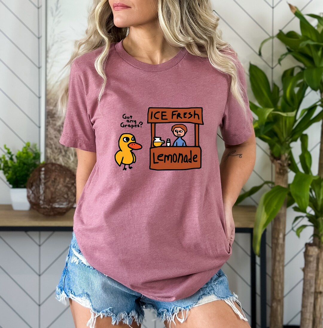 Ice Fresh Lemonade Duck Song Hoodie - Funny Womens Tee - Etsy