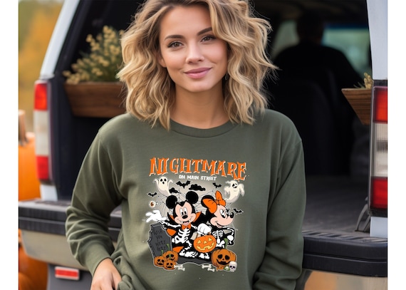Halloween Disney Shirts Mickey And Minnie Halloween Shirts Vintage ...