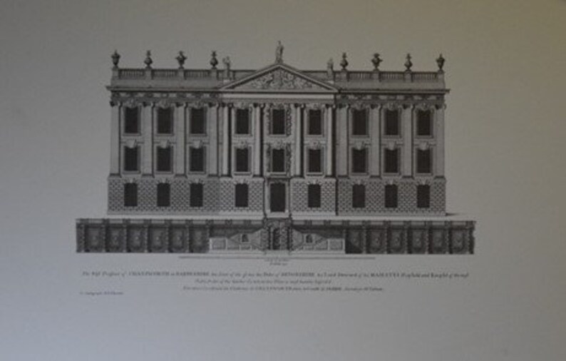 B&W Architectural Facade Ronkampton House Surrey Colen - Etsy