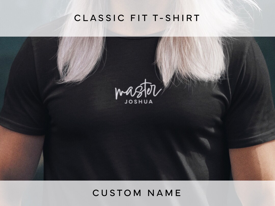 Master Custom Name Dom Title Collection Classic Fit - Etsy