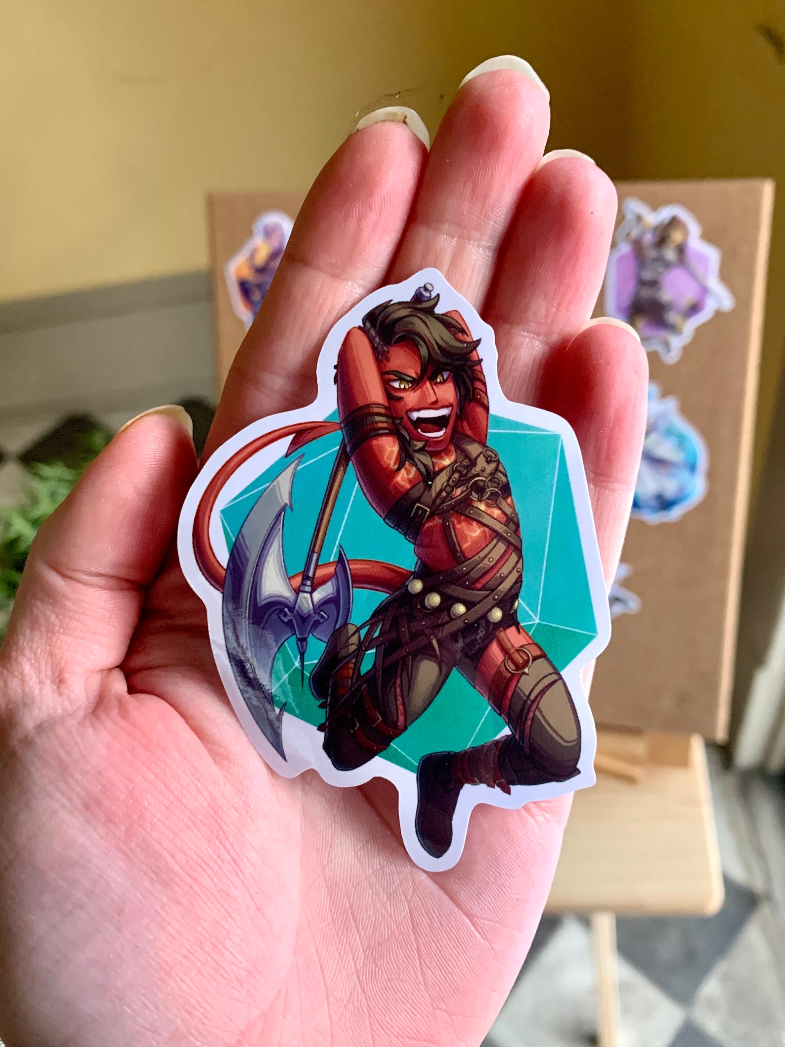 Baldur's Gate 3 Companion Stickers | BG3 Vinyl Decals - Etsy