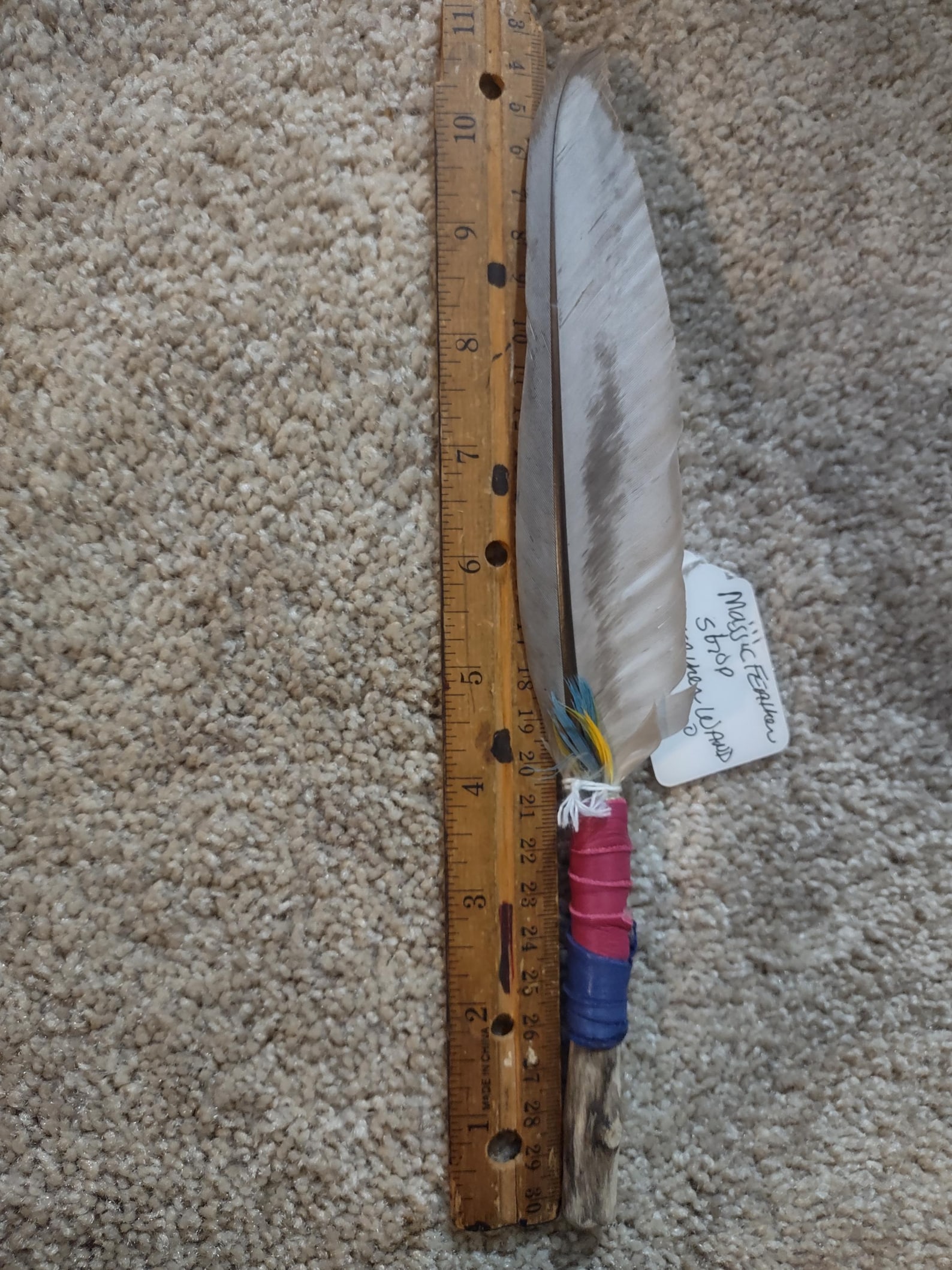 Sage Feather Tool, Feather Wafting Wands. Sage Feather Fan or Home ...