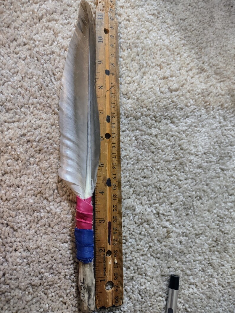 Sage Feather Tool, Feather Wafting Wands. Sage Feather Fan or Home ...