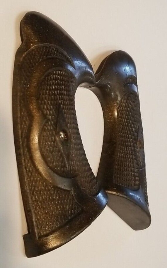 Colt Commando pistol grips brown plastic with screw - Gem