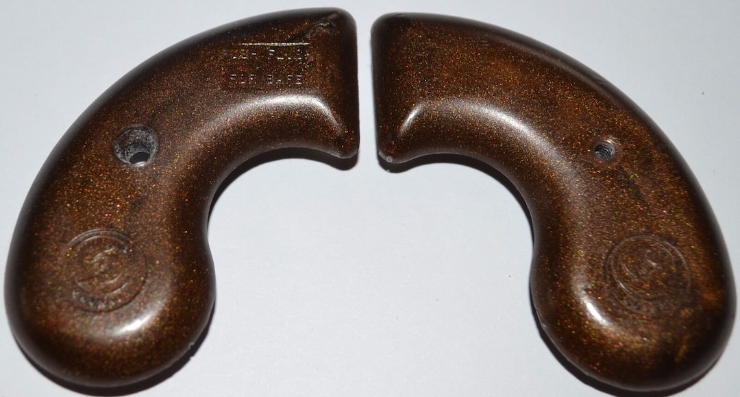 Leinad Cobray Derringer 45/410 Pistol Grips Dark Brown Plastic - Etsy