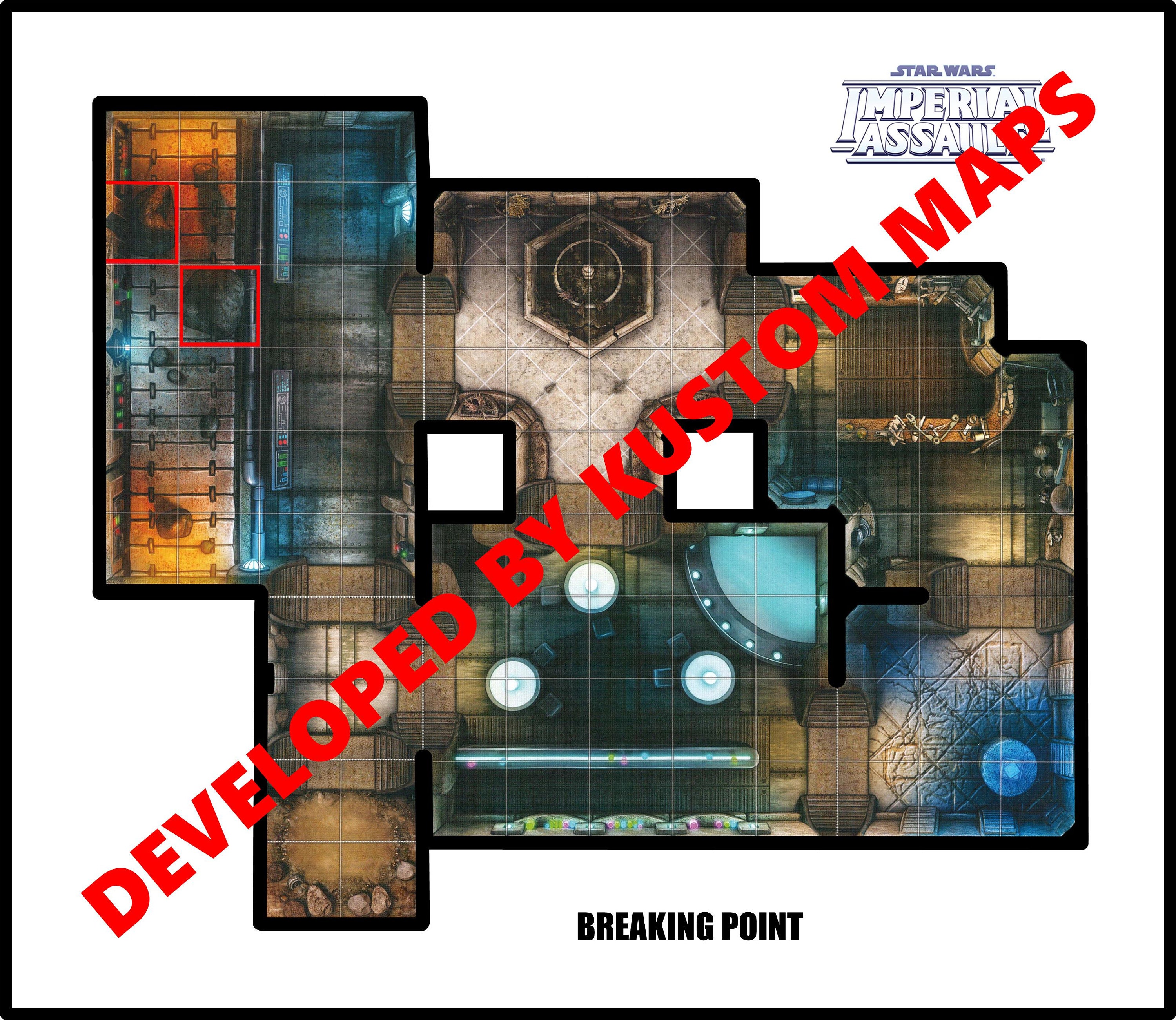 BREAKING POINT Campaign Map for Imperial Assault Core Set. - Etsy