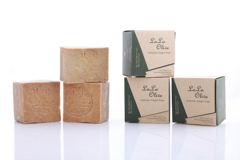 Authentic Aleppo Bar Soap Organic, Vegan, All Natural, Handmade, Olive ...