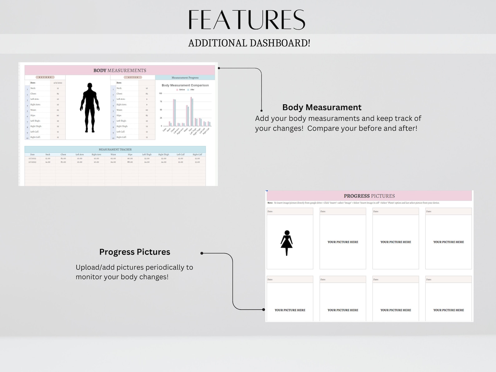 Weight Loss Tracker Spreadsheet Google Sheets Excel Weight Tracker ...