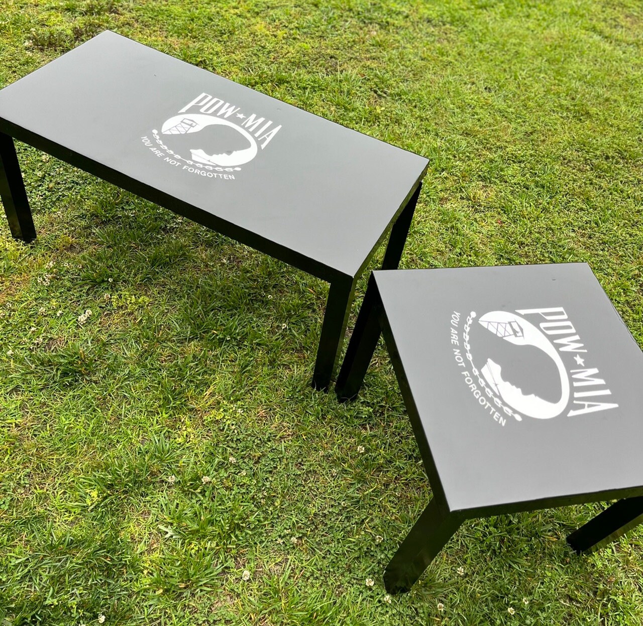 Custom Pow-mia Coffee Table/end Tables - Etsy