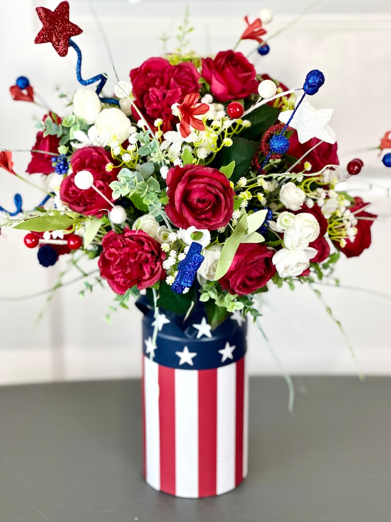 Independence Day, Honor Veterans, Festive Touch, Summertime Metal Milk ...