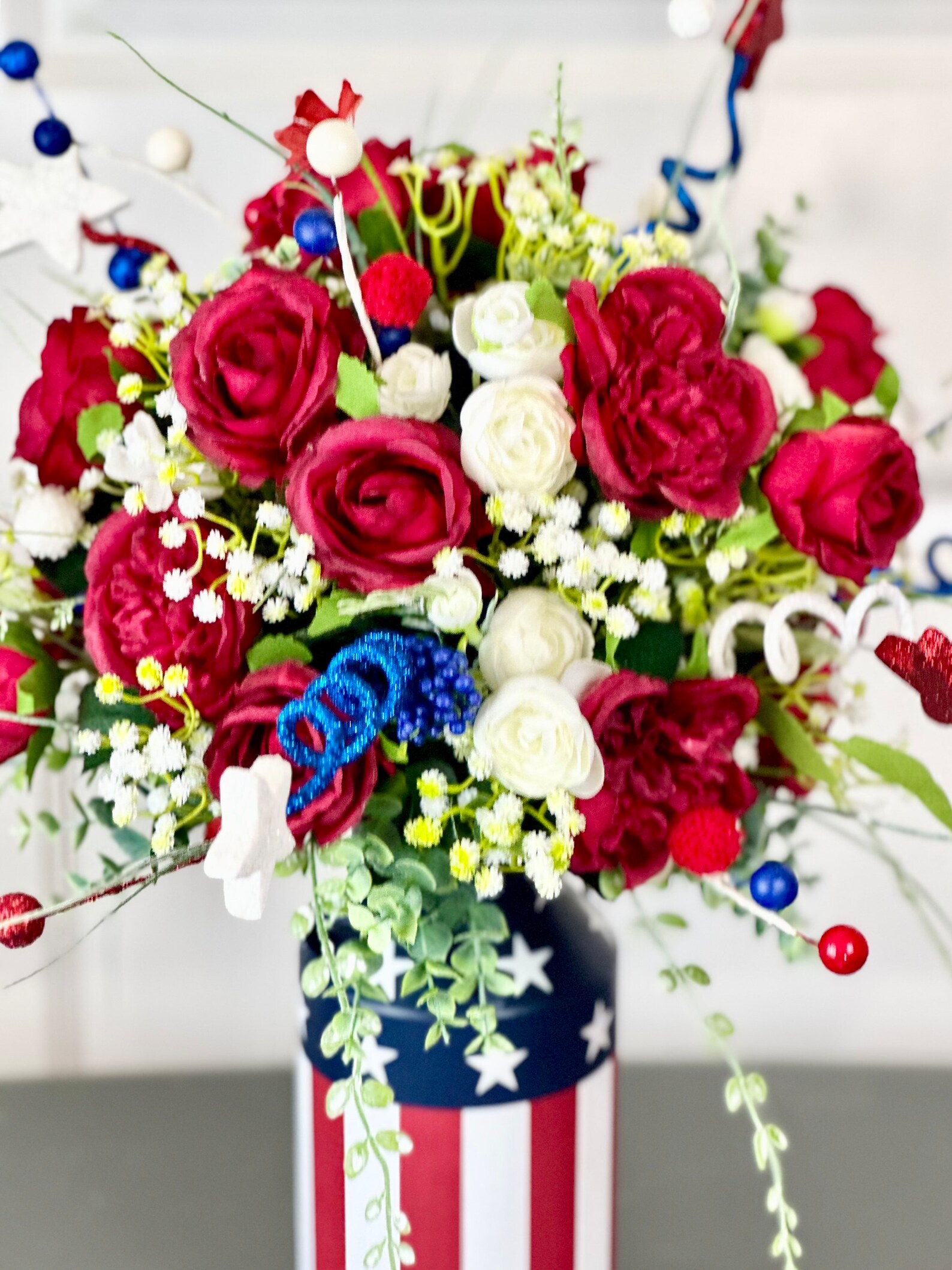 Independence Day, Honor Veterans, Festive Touch, Summertime Metal Milk ...