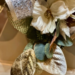 Cozy Elegance of Autumn, Fall Sage Green, Neutrals Swag/wreath ...