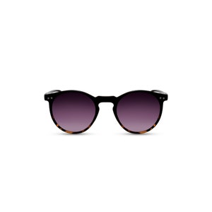 Two-tone Retro Round Sunglasses UV Protection Classic Circle Frames Men ...