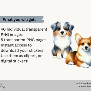 Dog Breeds Clipart, Watercolor Puppy Clip Art, Cute Dog Png Images, Pet ...