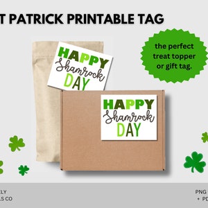 St Patricks Printable, Gift Tag, Printable Tags, St Patrick's Day Gift ...