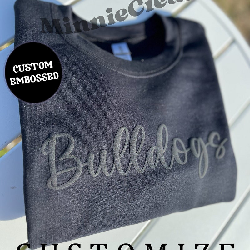 3d Puff Embroidery Font - Etsy