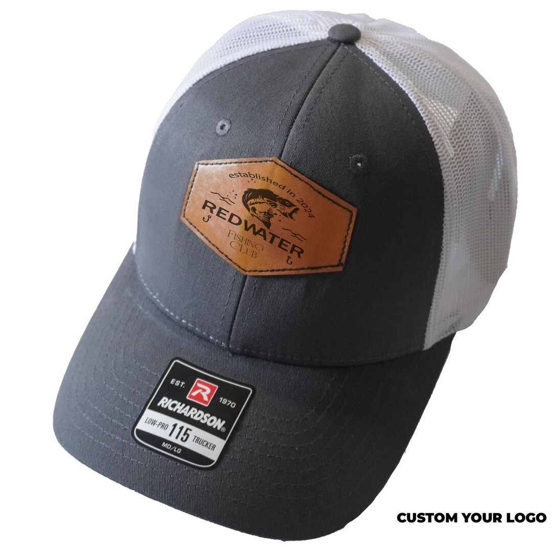Custom Logo Hat, Bulk Custom Leather Patch Hat, Bulk Hats, Leather ...