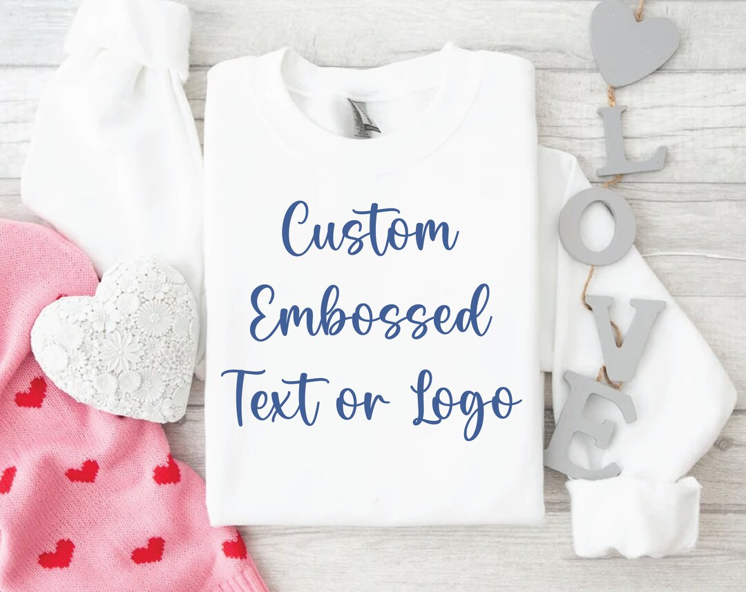 Custom Puff Design - Embossed Design Customized - Unique Christmas Gift ...