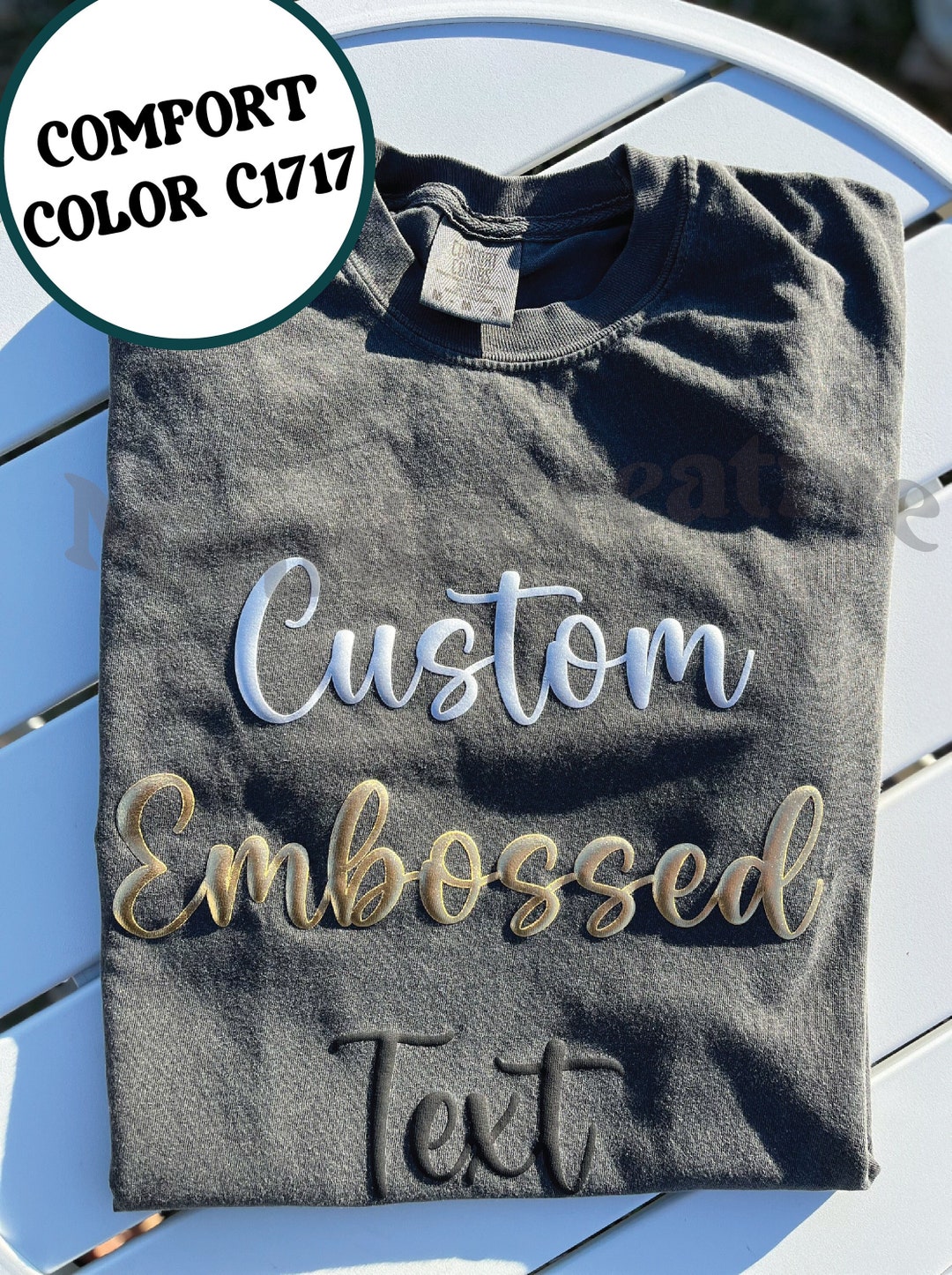 Personalized Puff Mascot Tshirt, Team Gifts, Embossed Team Mascot ...