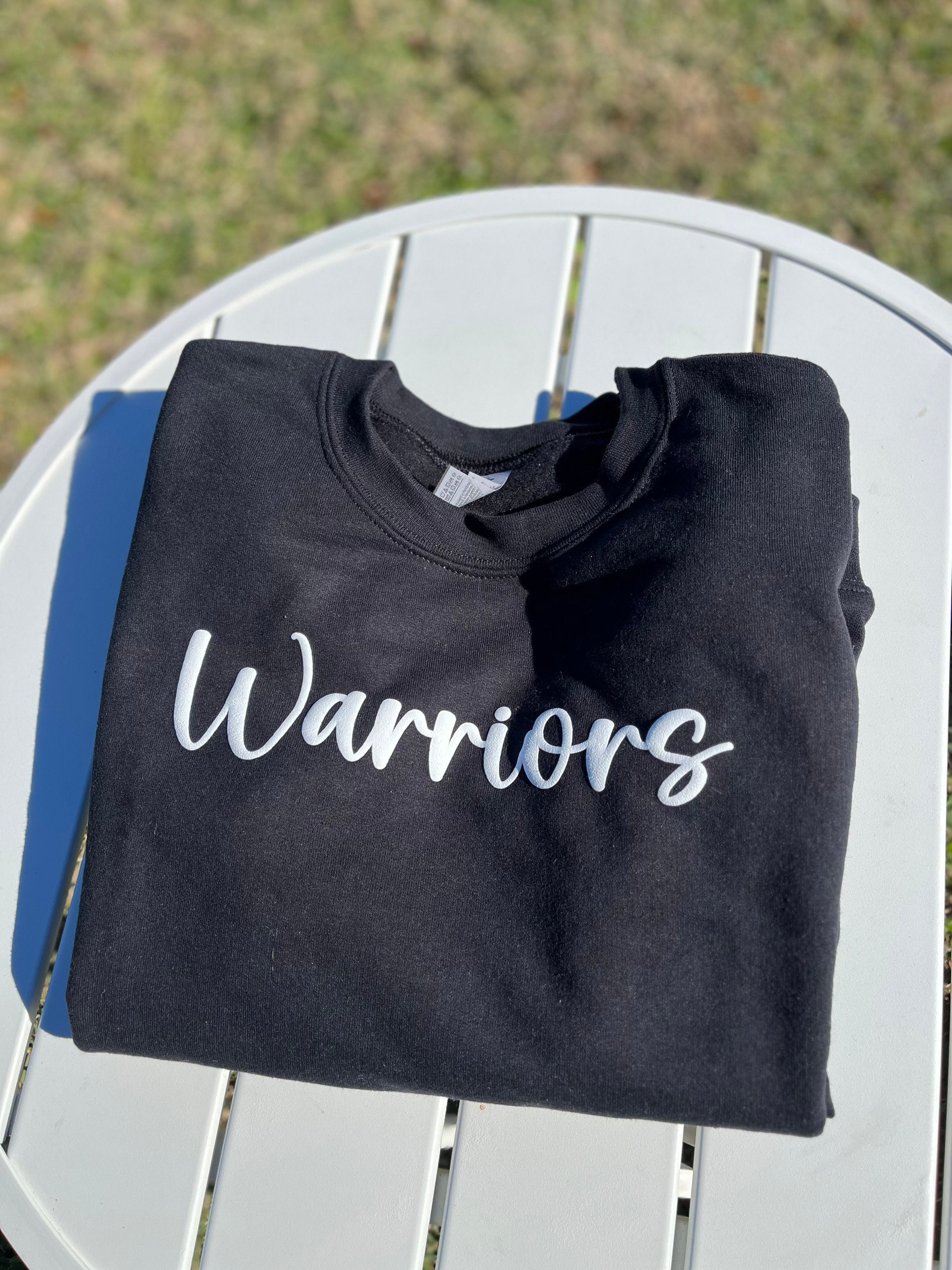 Puff Print Custom Team Name Sweatshirt, Scool Mascot Sweatshirt Shirt ...