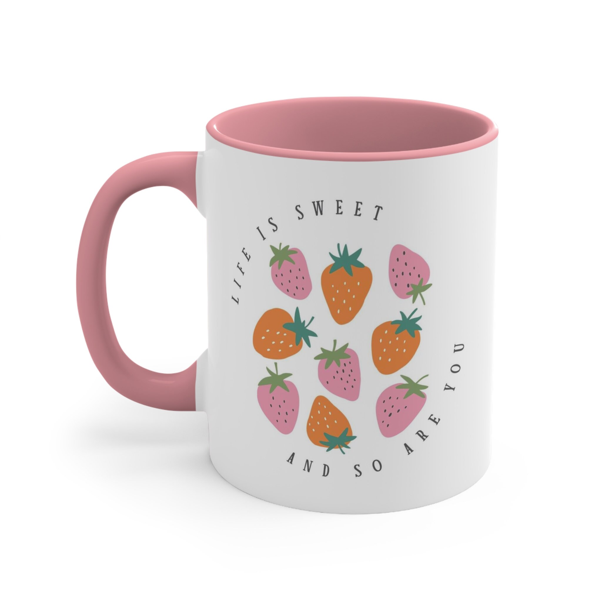 Boho Flower Mug, Vintage Floral Mug, Boho Flower Mug, Life is Sweet ...