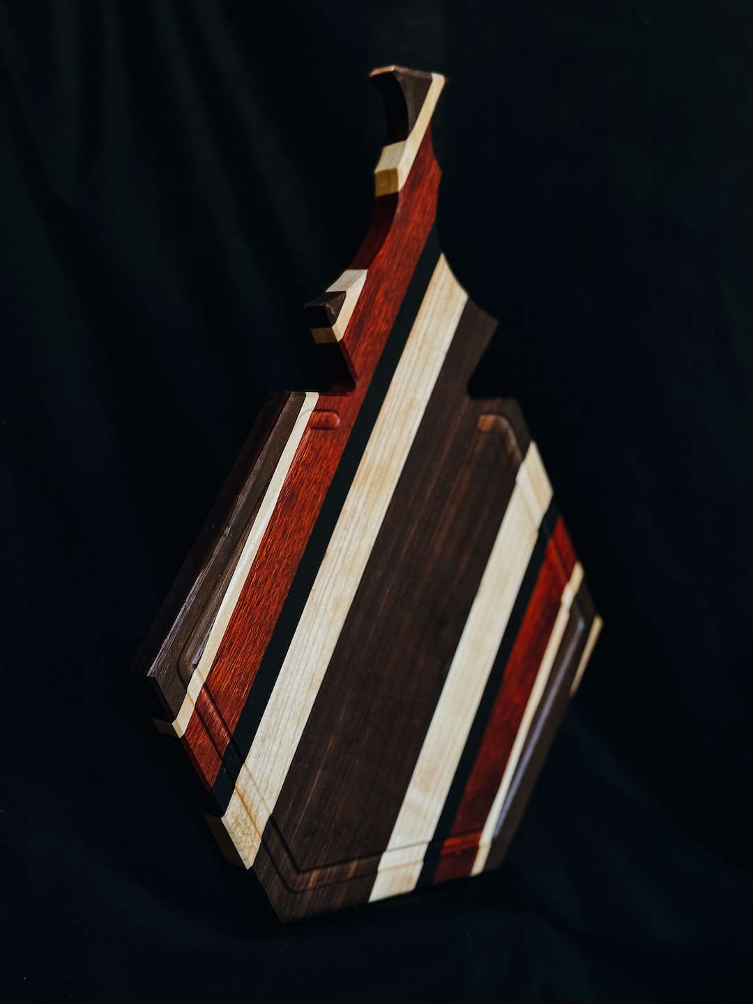 Octagon Cutting Board (multi-species Hardwood) - Etsy