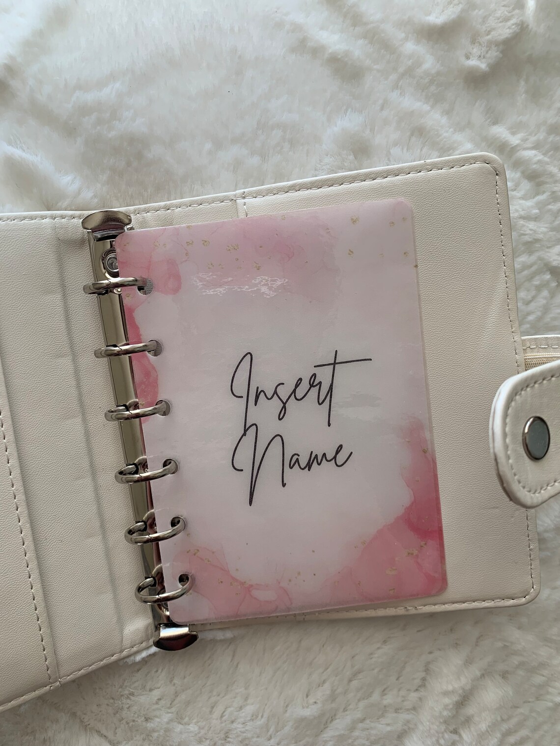 Custom A7 Planner/budget Binder Dashboard - Etsy
