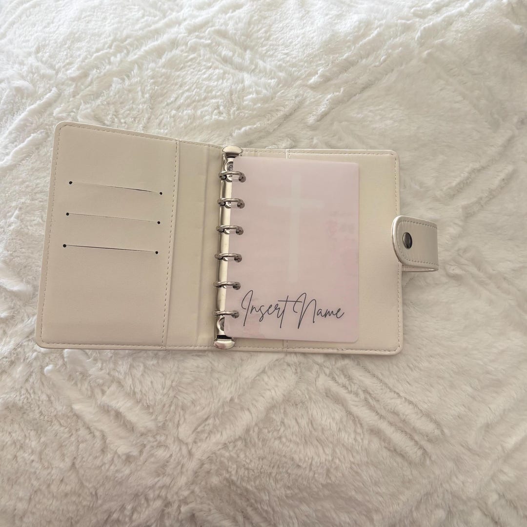Custom A7 Planner/budget Binder Dashboard - Cross - Etsy Canada