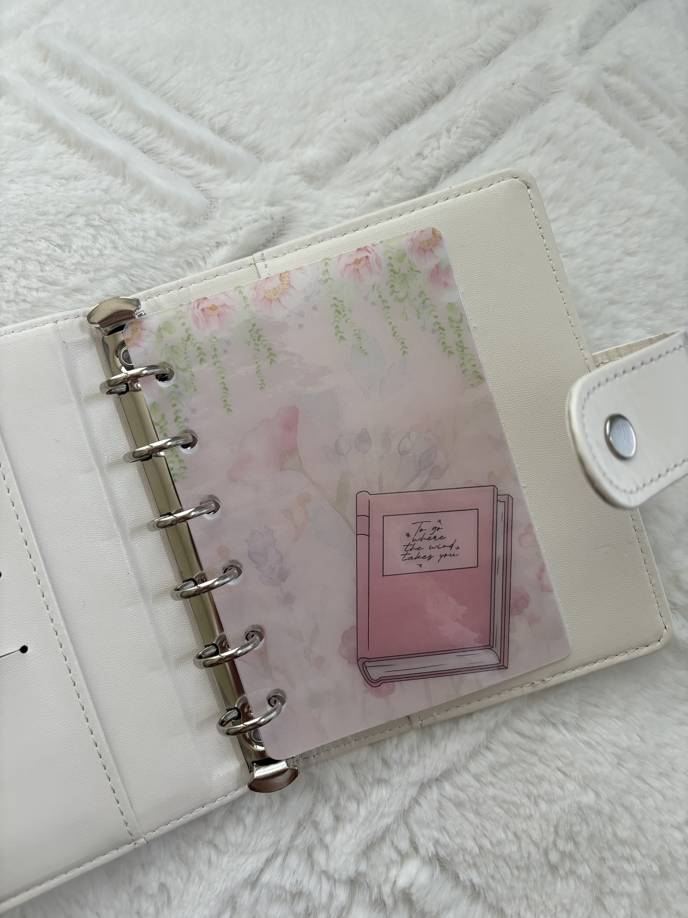 A7 Planner/budget Binder Dashboard - Booktok Inspired I - Etsy