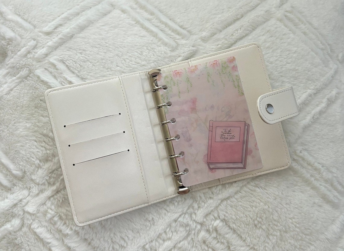 A7 Planner/budget Binder Dashboard Booktok Inspired I - Etsy
