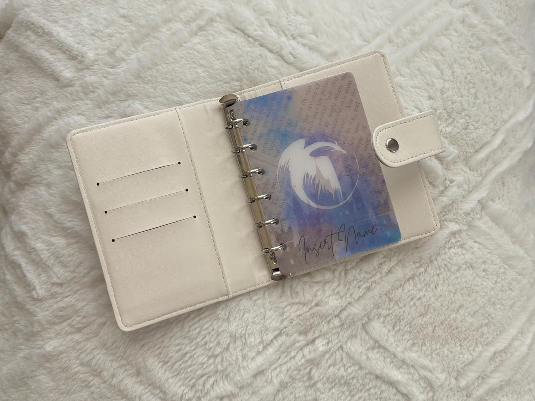 Custom A7 Planner/budget Binder Dashboard - Fantasy Booktok - Etsy