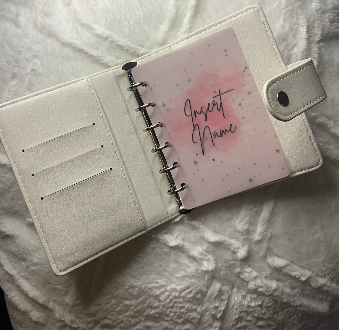 Custom A7 Planner/budget Binder Dashboard - Etsy
