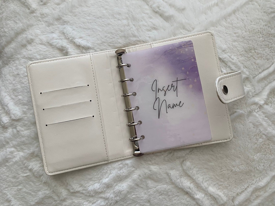 Custom A7 Planner/budget Binder Dashboard - Etsy