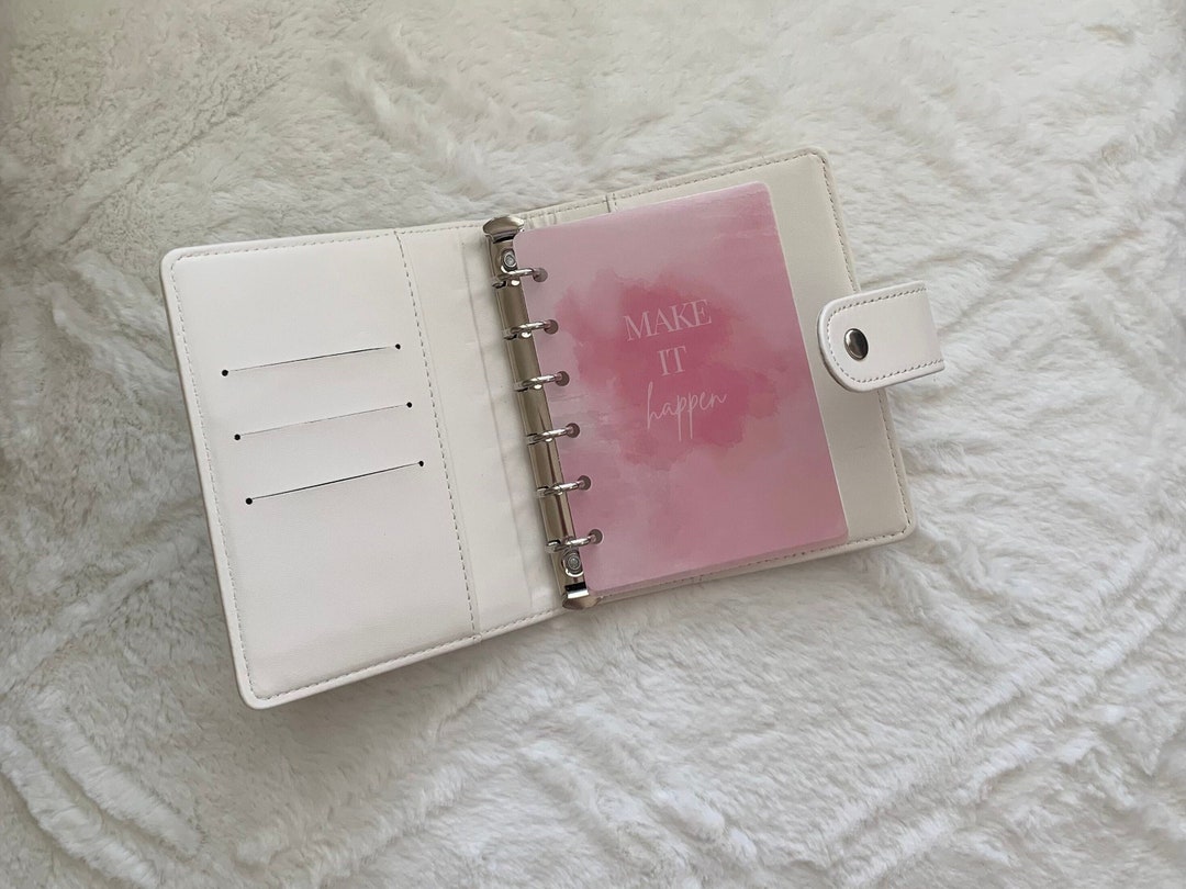 A7 Planner/budget Binder Dashboard - Make It Happen - Etsy
