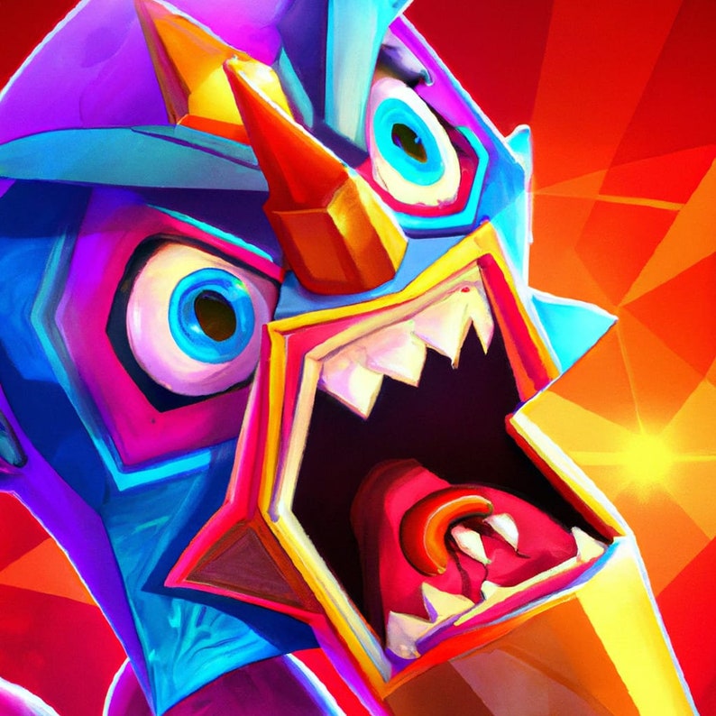 Angry Diamonds A.I. Digital Printable IMAX Imovie - Etsy