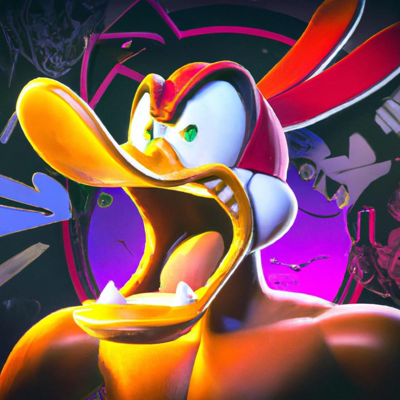 Cartoon Characters, A.I., Digital, Printable, IMAX, Imovie, Abstract A ...