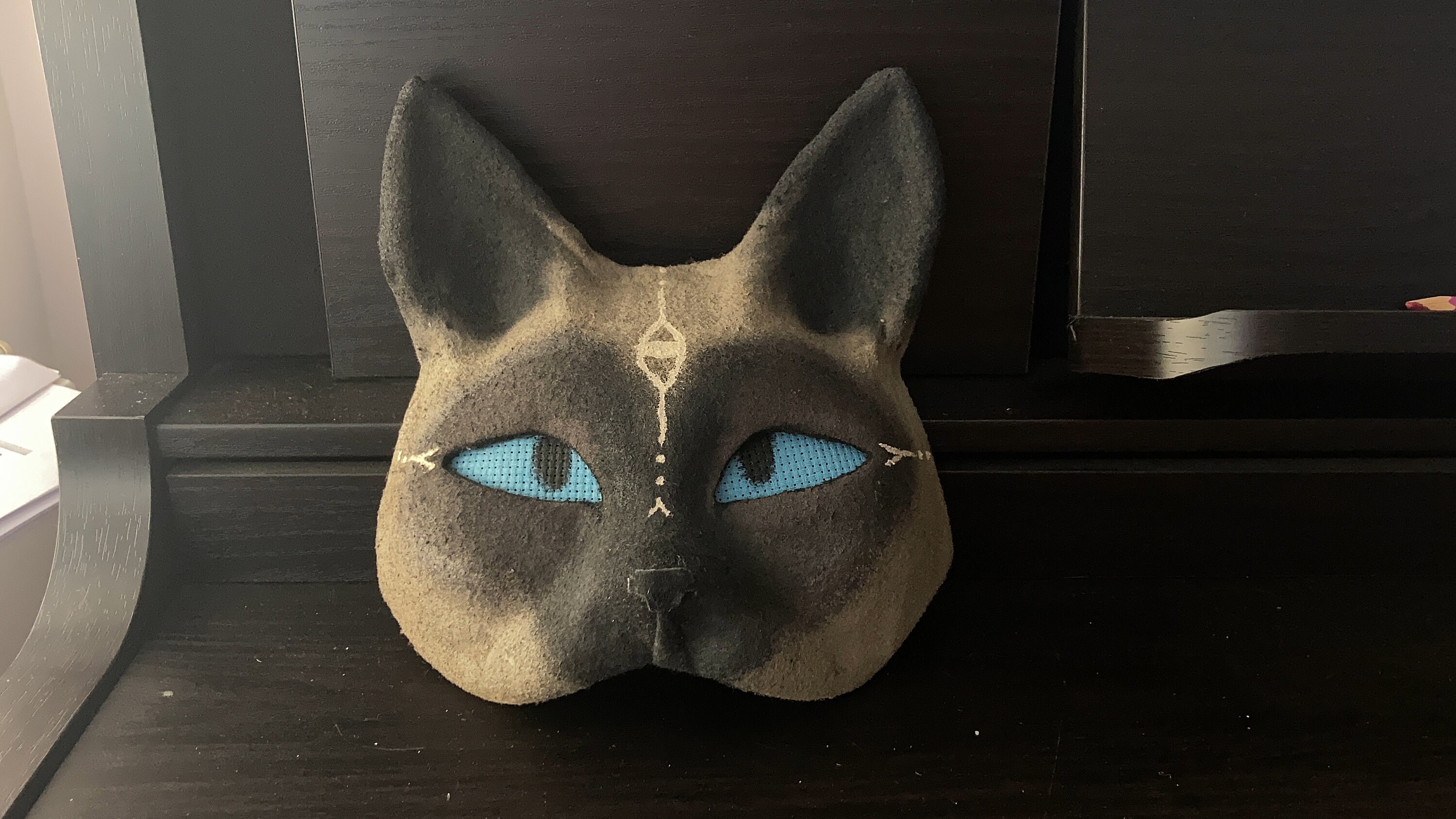 Siamese Cat Mask - Etsy