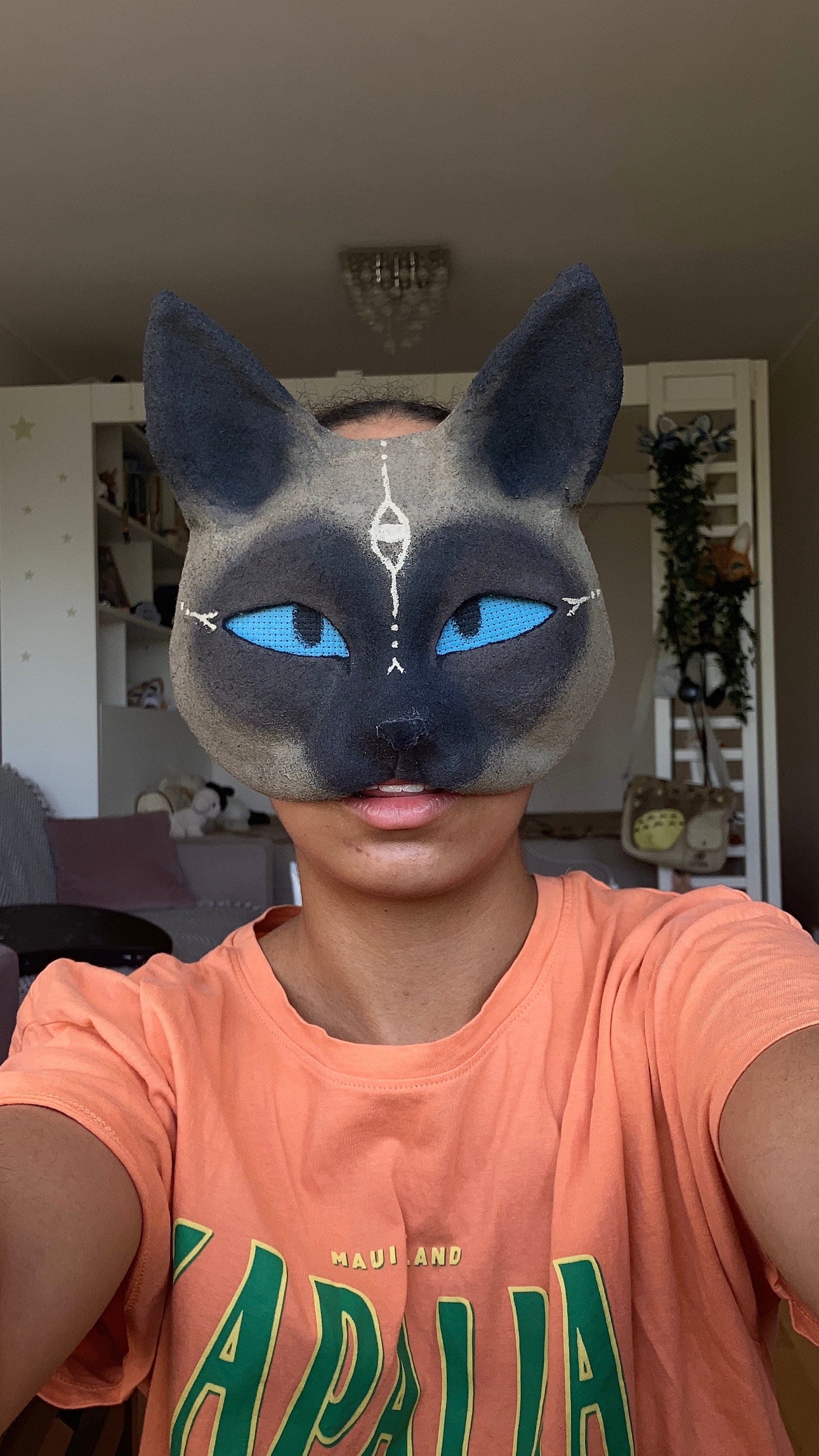 Siamese Cat Mask - Etsy