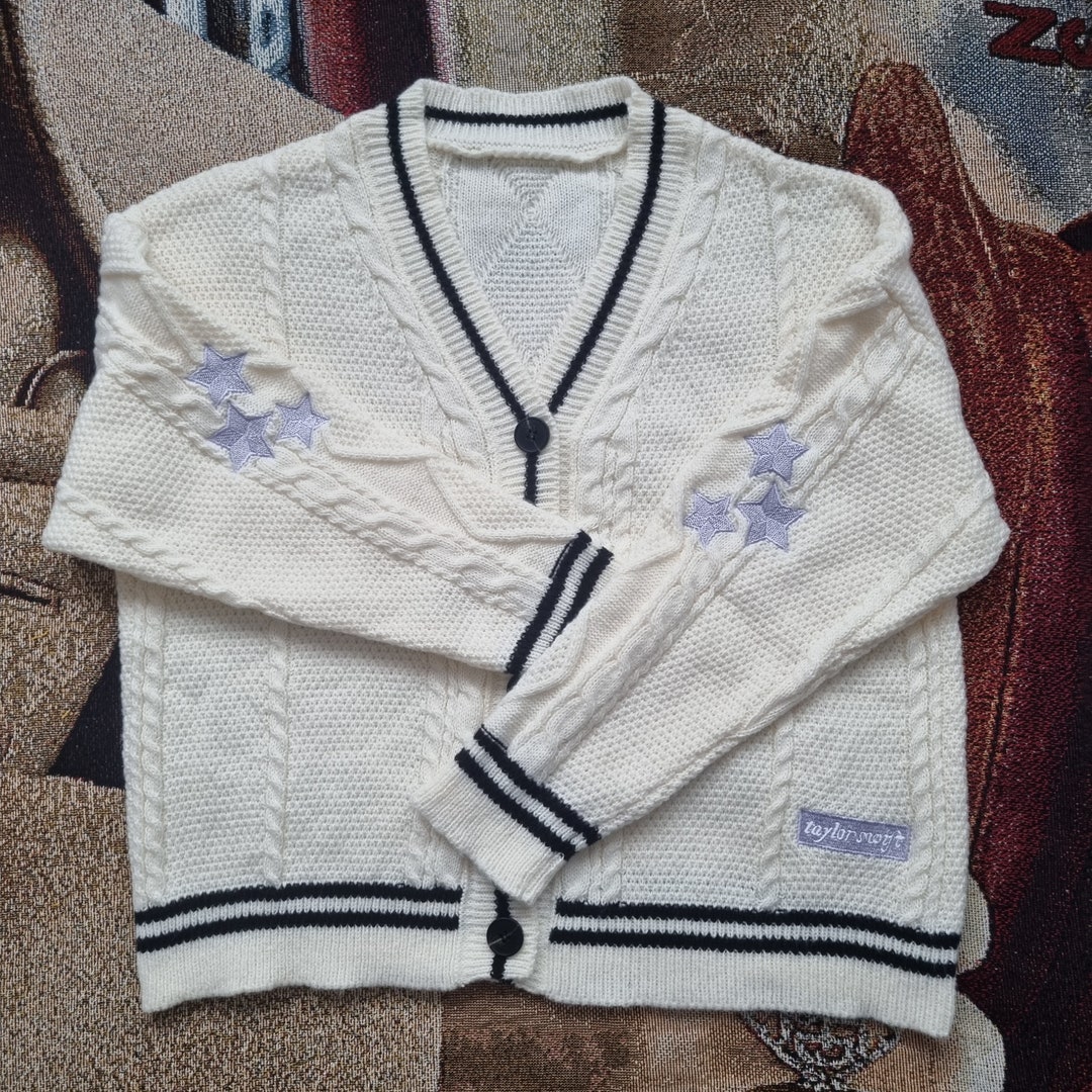 FOLKLORE CARDIGAN Taylor Swift Cardigan Cozy Knitwear Inspired by ...