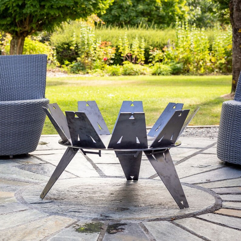 Crucible Backyard Fire Pit - Etsy