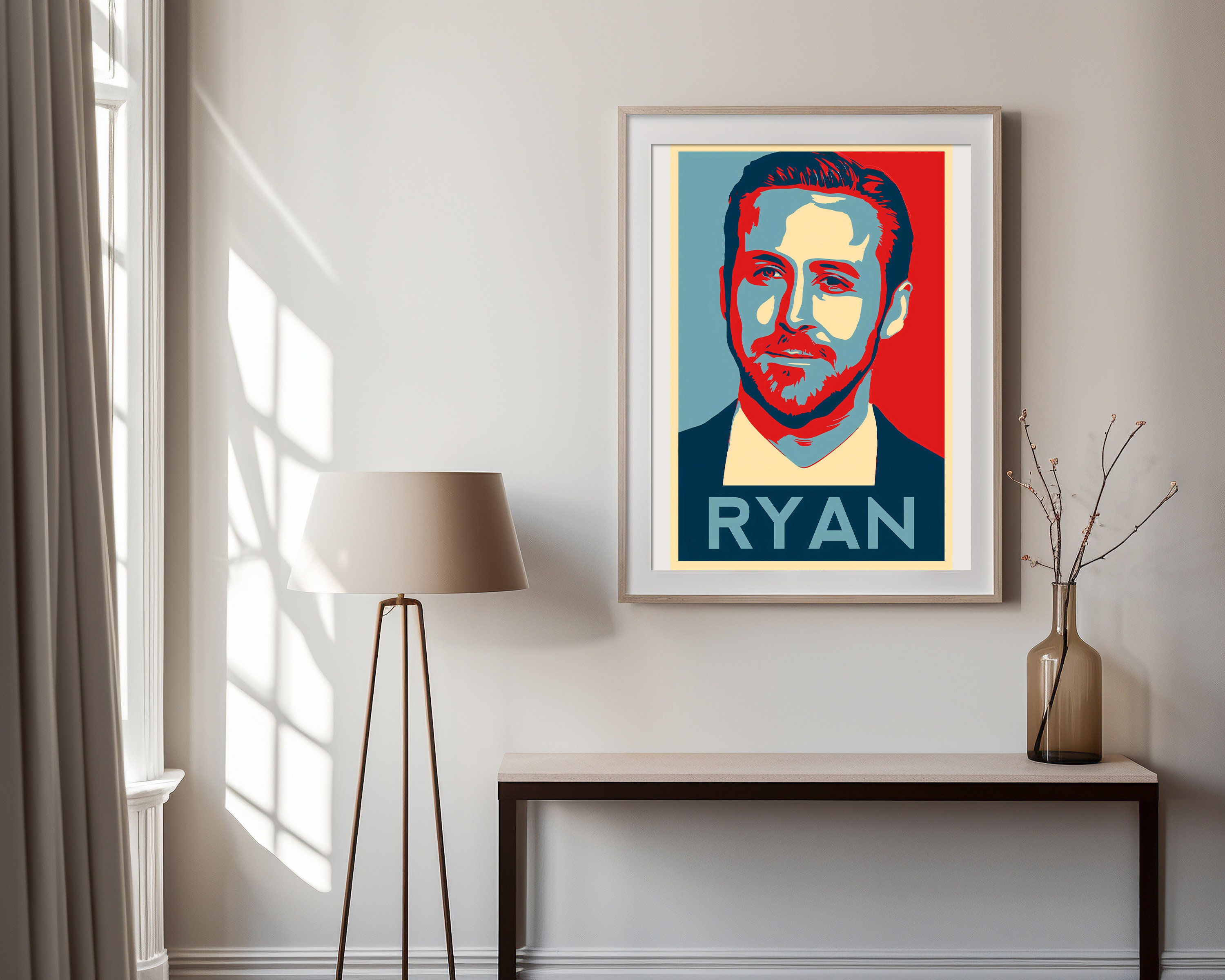 Ryan Gosling Obama 'HOPE' Style Poster - Etsy