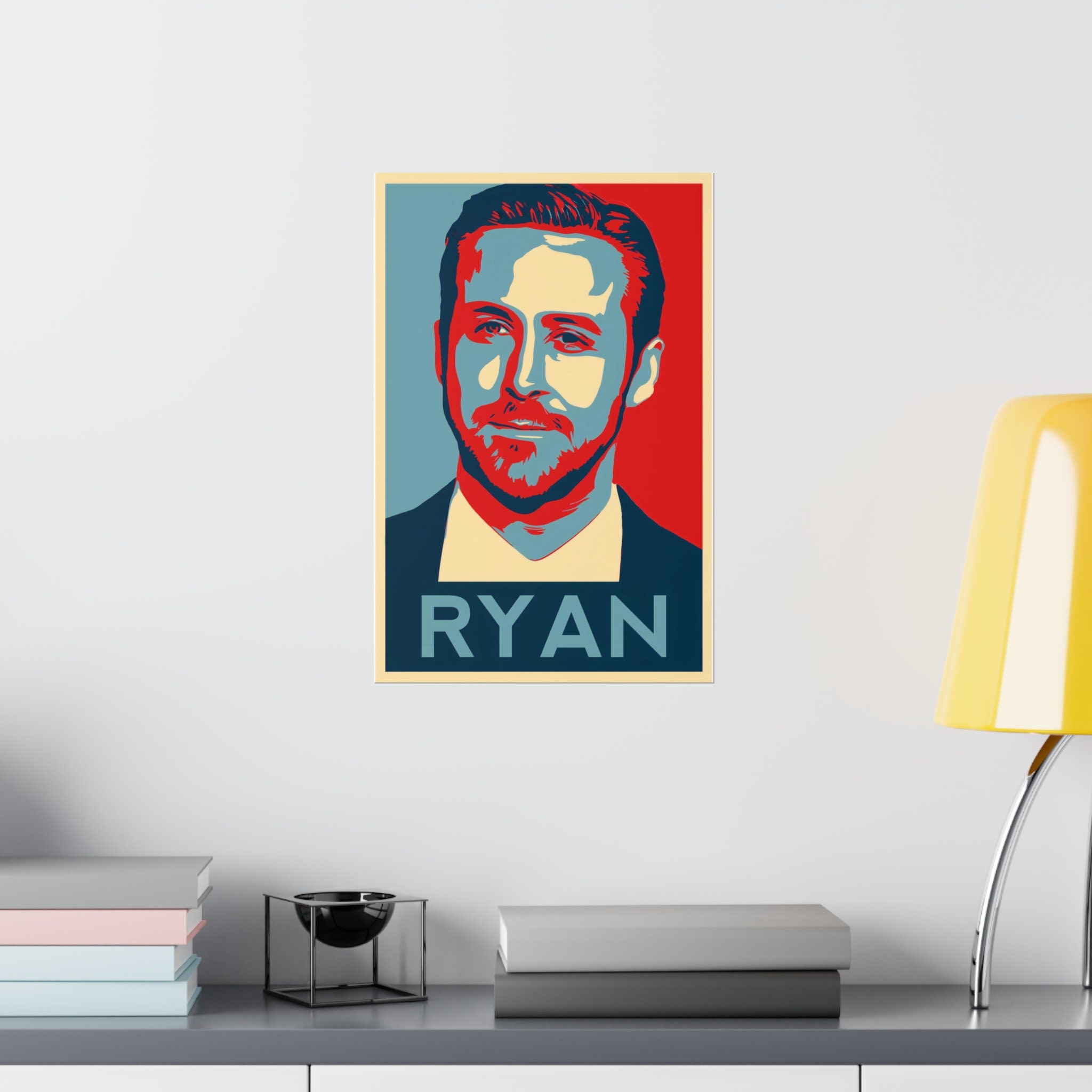 Ryan Gosling Obama 'HOPE' Style Poster - Etsy