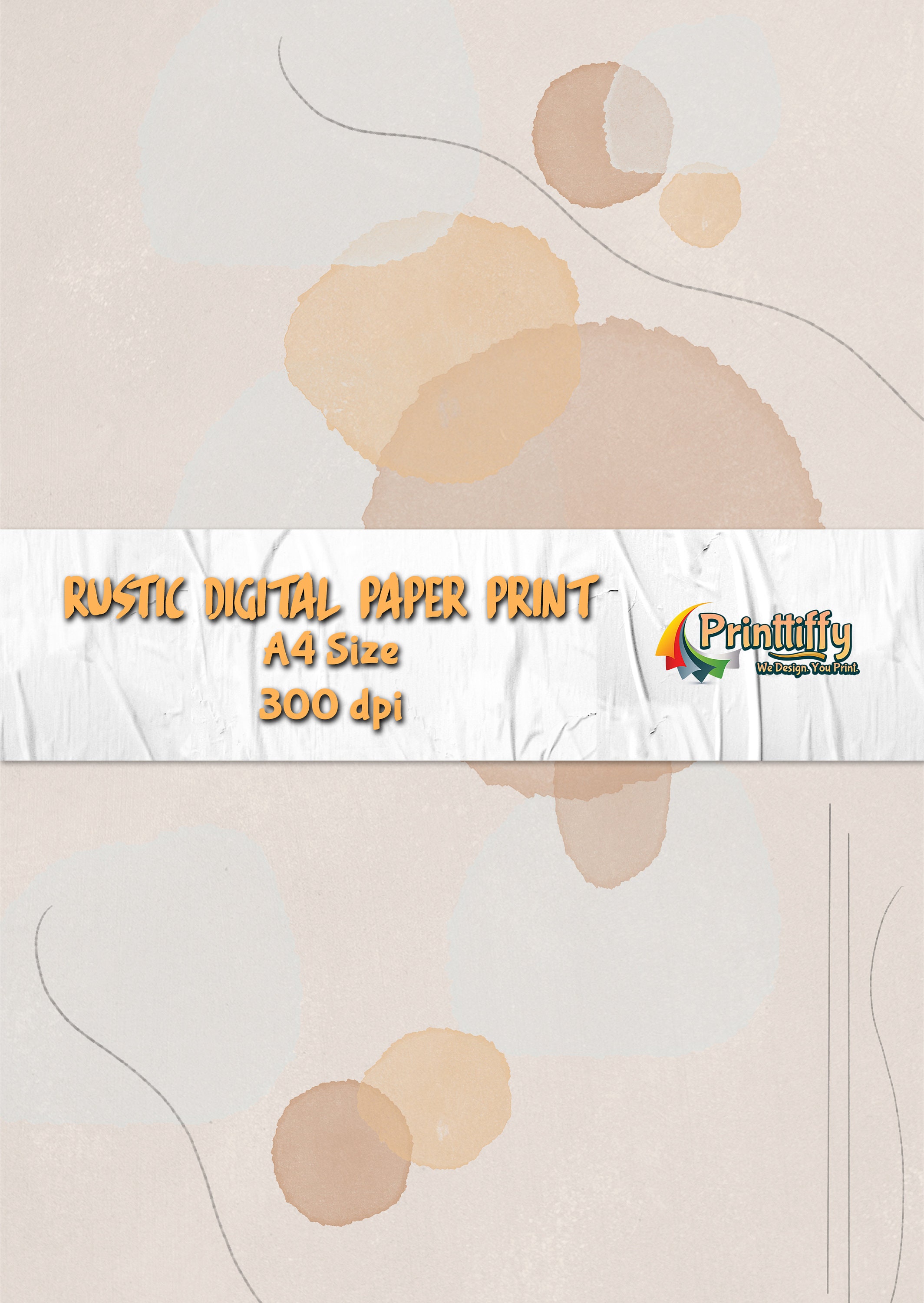 Rustic Writing Paper Digital Paper Pastel Stone Prints A4 Size 5pk ...