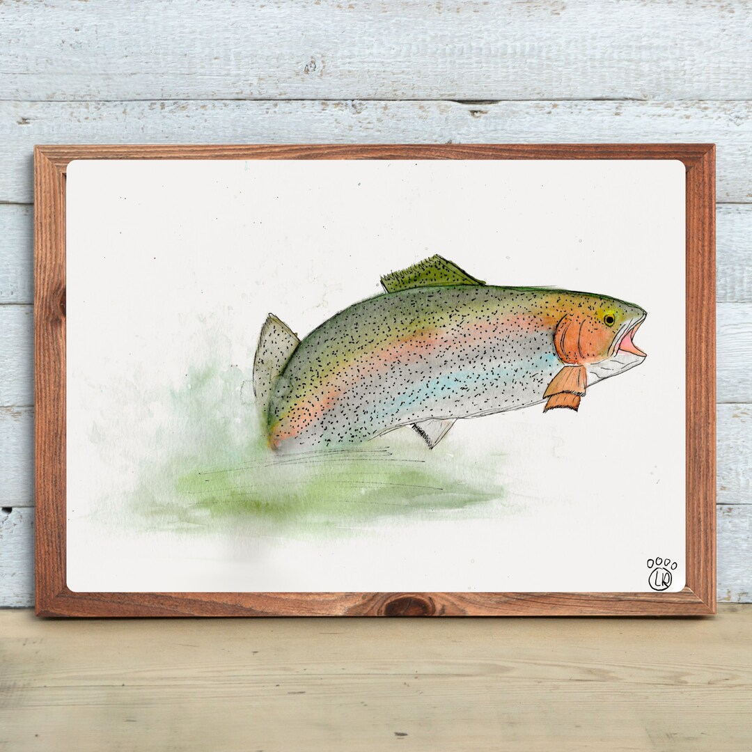Rainbow Trout - Etsy
