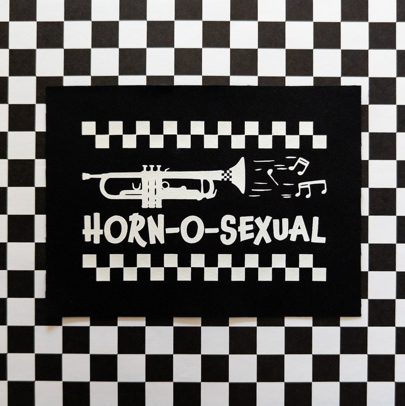 Horn-o-sexual Patch Battle Jacket, Battle Vest, Patch for Jacket, Band ...