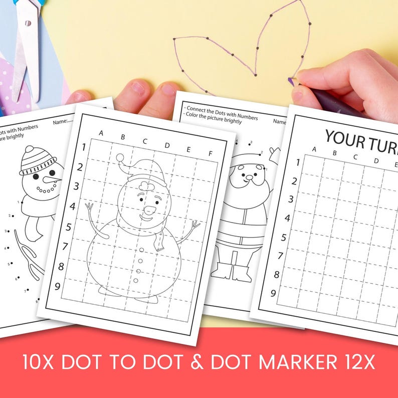 Christmas Activity Book First Graders, Worksheets First Graders ...