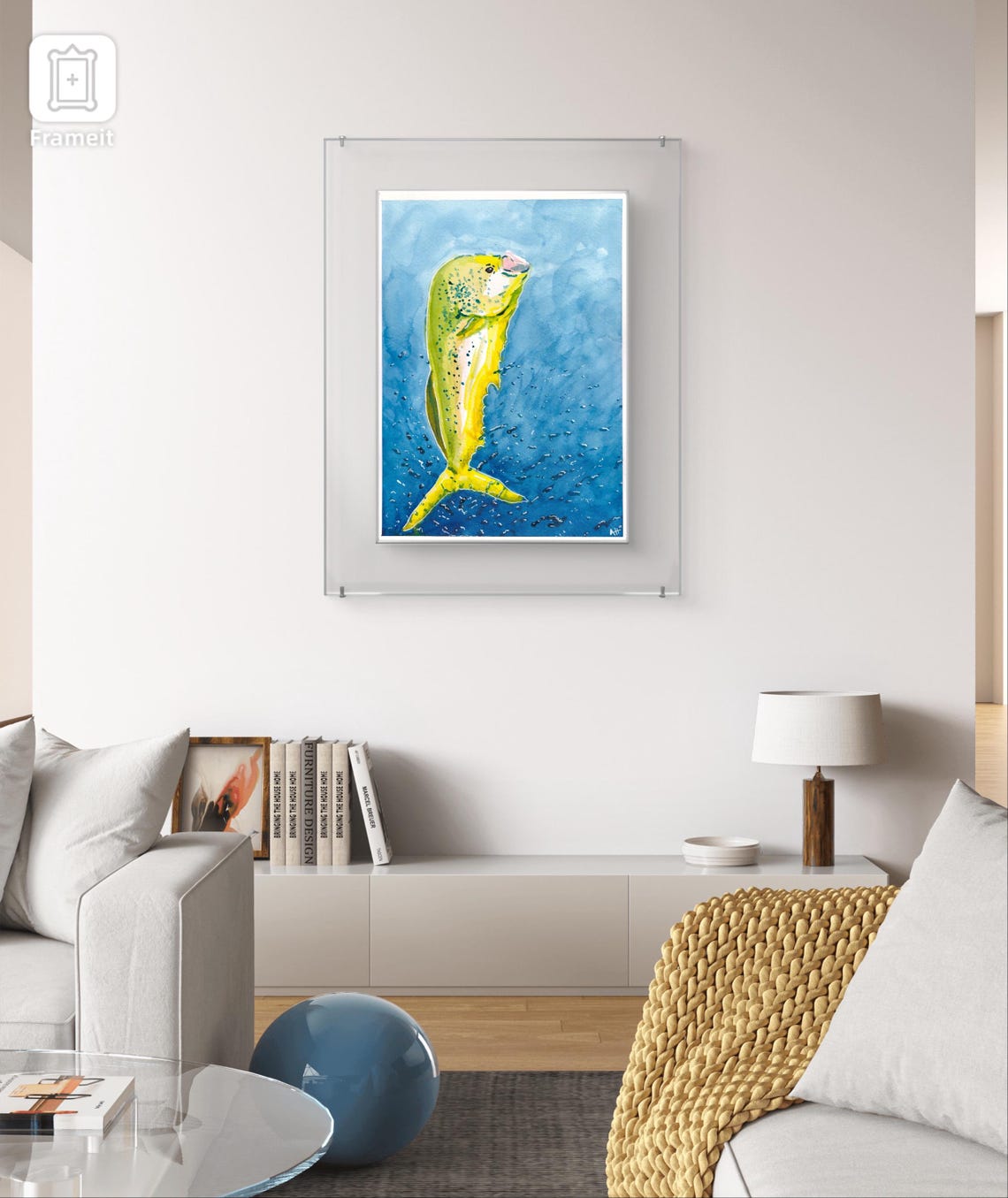 Printable Wildlife Mahi Mahi Wall Art Digital Download - Etsy