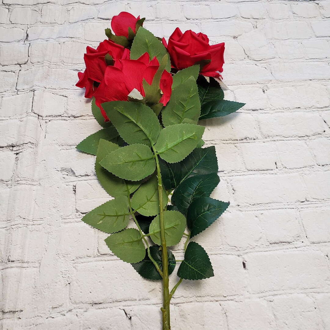 Real Look Roses Artificial Flower Head for Arragement. - Etsy