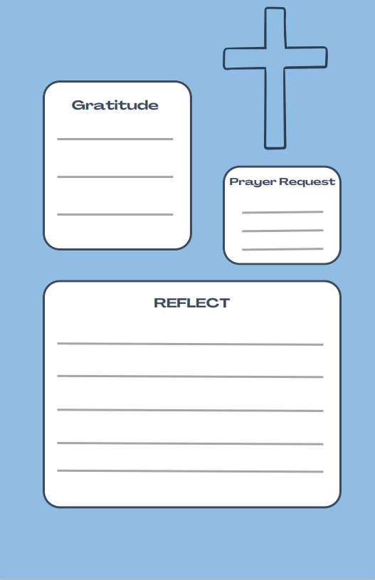 Teen Boy Prayer Journal Printable - Etsy