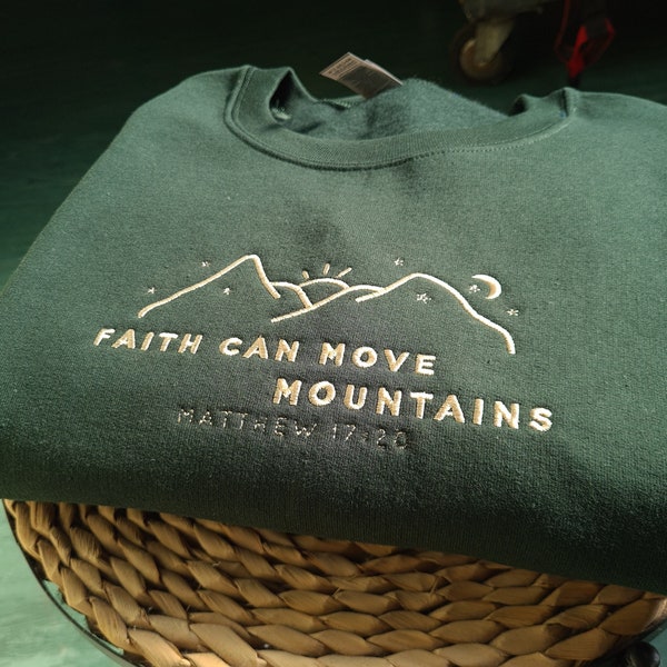 Embroidered Faith Clothes - Etsy UK